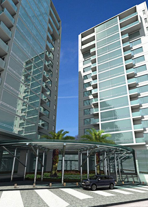 Terrace | Golf view | Desarrollo residencial en Interlomas